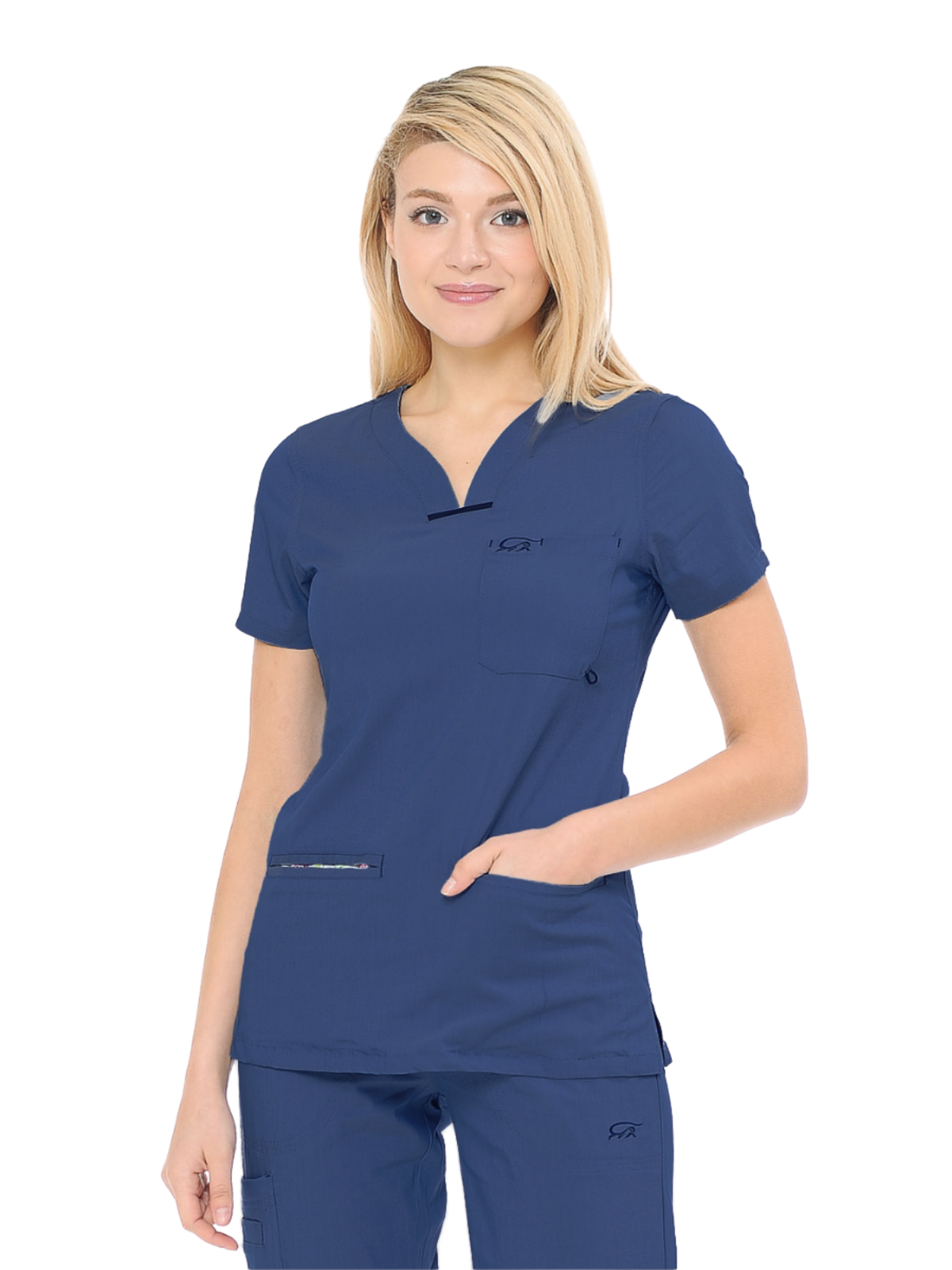 Women's 8600 Quattro Scrub Top – IguanaMed