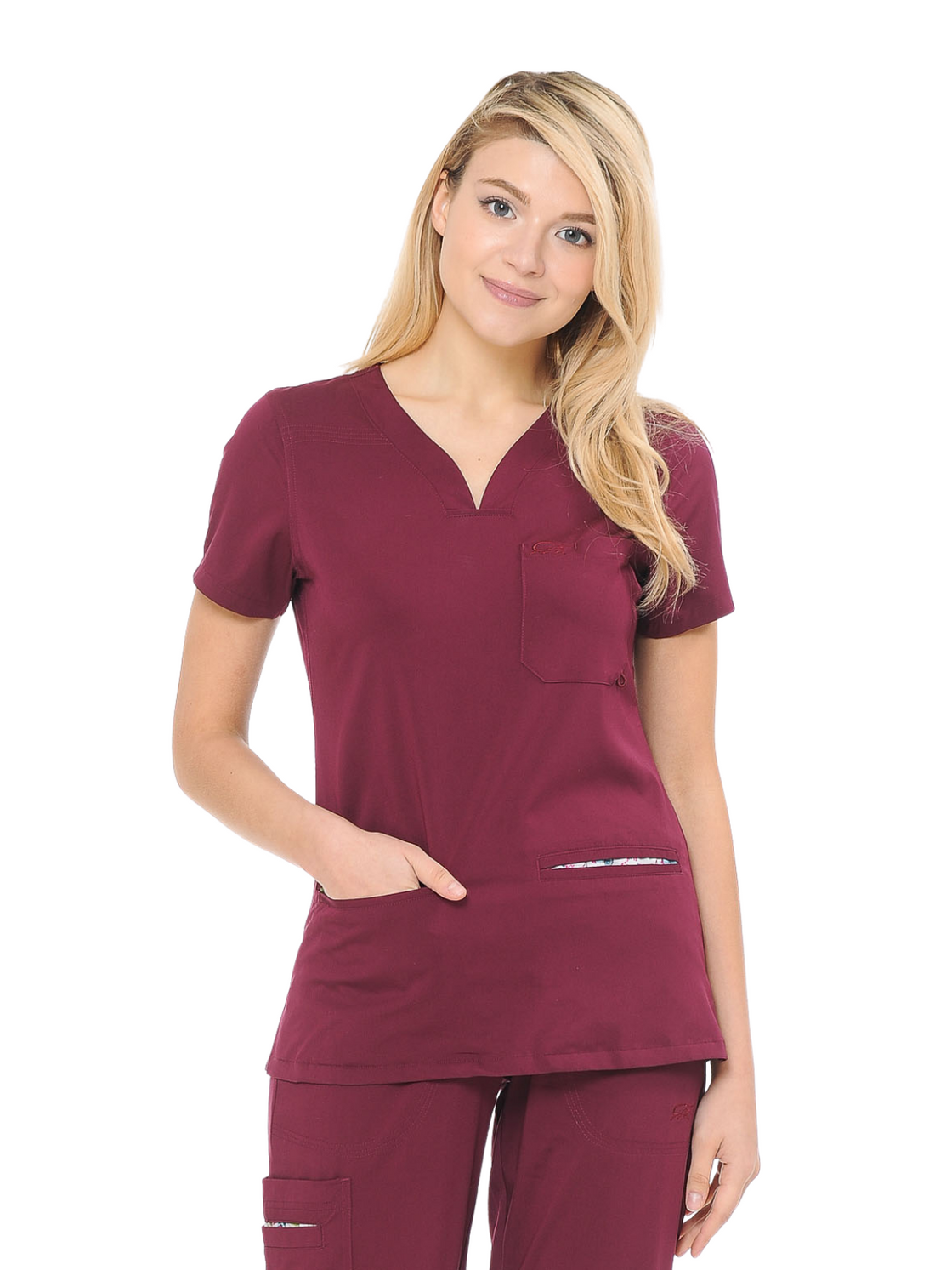 Women's 8600 Quattro Scrub Top – IguanaMed