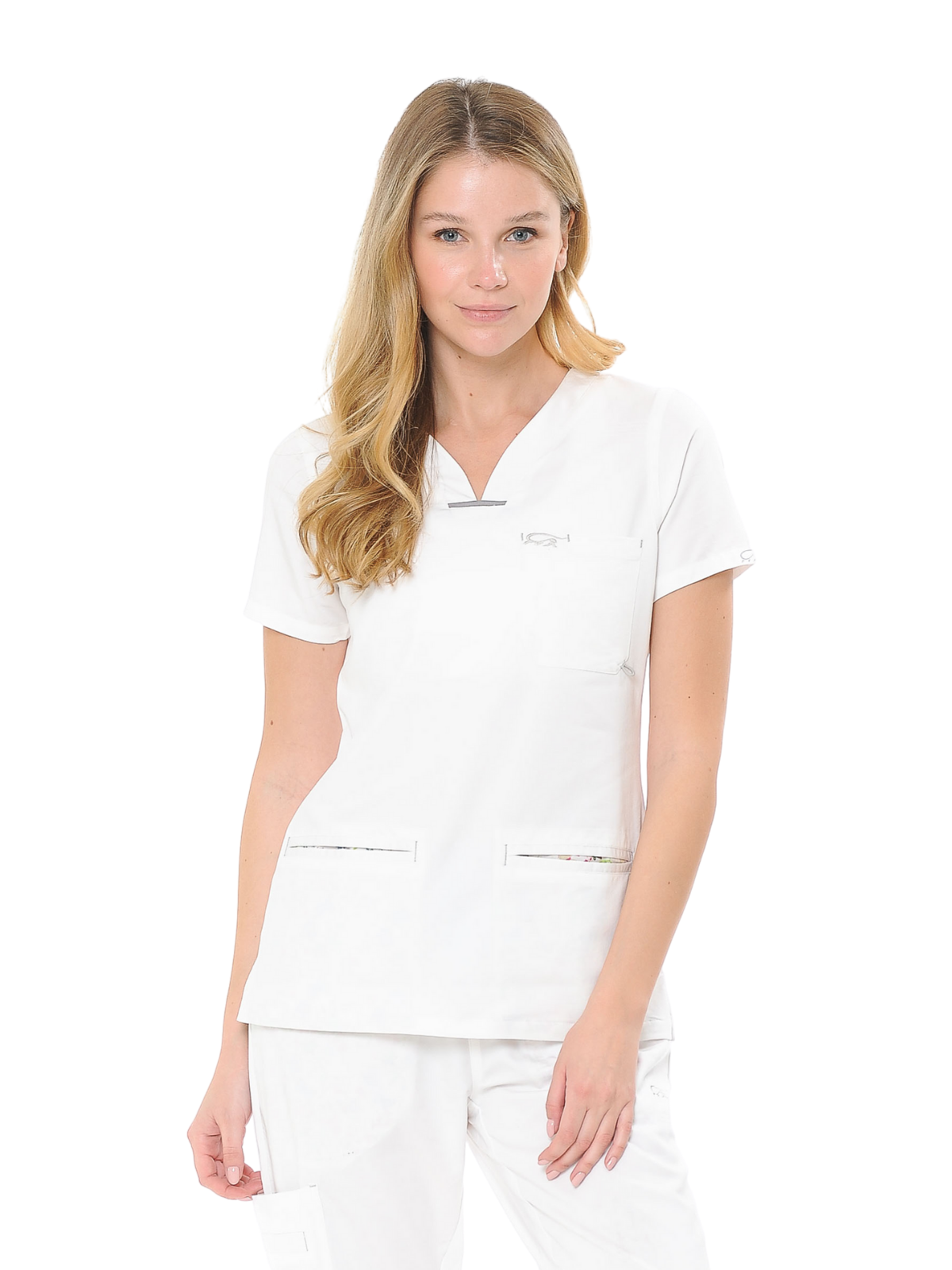 Women's 8600 Quattro Scrub Top – IguanaMed